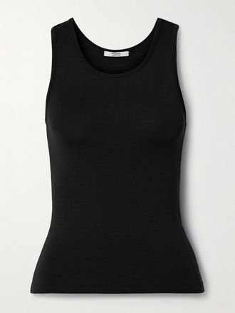 FFORME Pari Tanktop Aus Jersey Aus Stretch-seide - Schwarz