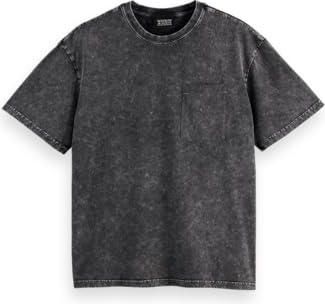 Scotch & Soda Pocket T-Shirt, Black, XL Hommes