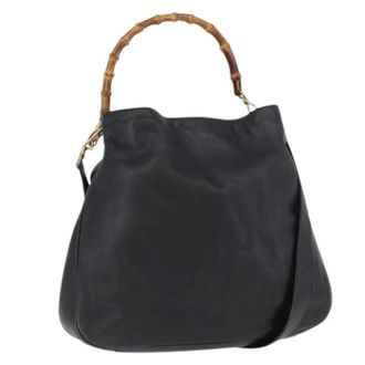 Gucci Sac &agrave; main Vintage Pre-owned - Femme - Pre-owned - Noir - Taille: ONE Size