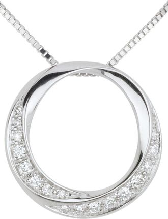 Edenly Collier Lady in Weißgold