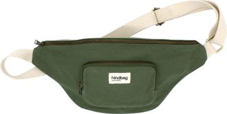 Hindbag Kollektion Sofia - Fanny Pack Gr&ouml;&szlig;e XL - Bio-Baumwolle (Olivgr&uuml;n)