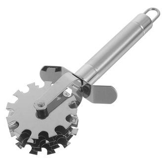 BESTOYARD Fleischklopfer Aus Edelstahl 5-Rad Roller Fleischzartmacher F&uuml;r Steak Schweinefleisch Rindfleisch K&uuml;chenwerkzeug Zum Zartmachen Tragbar 7.6X2.8 Zoll