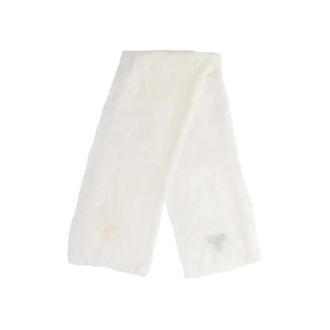 Chanel Pre-owned Kaschmir schals - - Pre-owned - Damen - Wei&szlig; - ONE SIZE