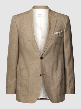 Carl Gross 2-Knopf-Sakko aus Leinen mit Reverskragen Modell Sander