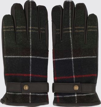 Barbour Gants en laine &agrave; motif tartan classique