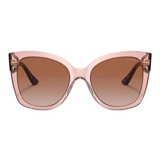 Vogue Eyewear K&uuml;hnes Design Acetat Sonnenbrille Braune Gl&auml;ser - - Accessories - Damen - Rosa - 54 MM