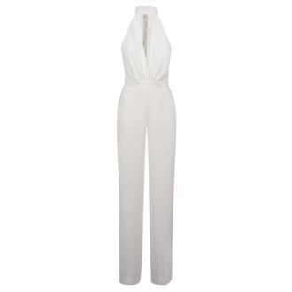 NU&Eacute; Wei&szlig;er V Jumpsuit - - Jumpsuits & Playsuits - Damen - Wei&szlig; - 2XS