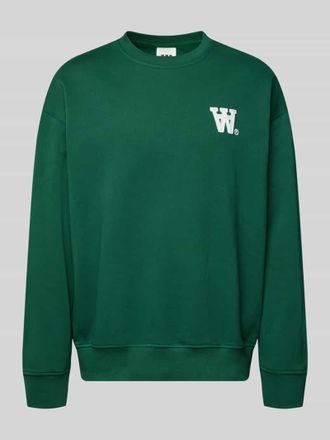 Wood Wood Sweatshirt mit Logo-Badge Modell Noel