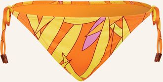 Vilebrequin Triangel-Bikini-Hose Madrague Flore orange