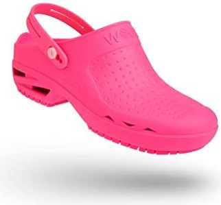 Wock Bloc Open à Bride, Sabot Medical de Travail Antistatique, ESD Con Parfum de Citron, Chaussure Unisexe antidérapant et lavé en Machine