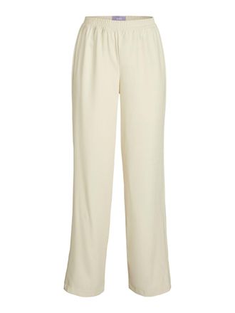 Jack & Jones Damen JJXX JXPOPPY Regular HW Pant NOOS Hose, Seedpearl/Detail:No Pockets, XL/30L