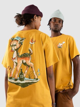 THE DUDES Bamby T-Shirt ochre