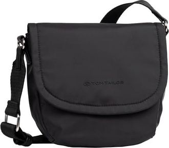 Tom Tailor Sansa, Sac à bandoulière pour Femme, Noir