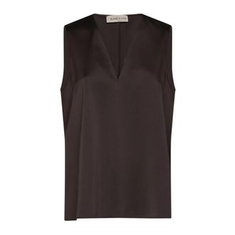 Blanca Vita Telby Top - - Tops - Damen - Braun - XS
