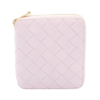 Bottega Veneta Pre-owned Intrecciato Leder Geldb&ouml;rse - - Pre-owned - Damen - Rosa - ONE SIZE