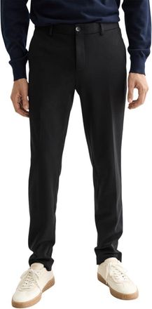 Scotch & Soda Mott Knit Chino - Slim Fit, schwarz 001, Bundweite: 84 cm, beinl&auml;nge: 81 cm