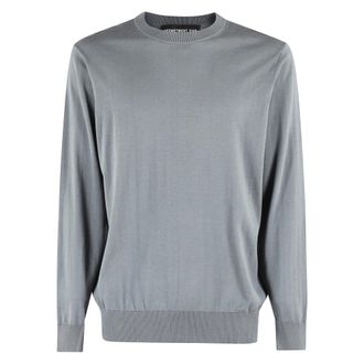 Department Five Seiden Baumwoll Strickpullover - - Knitwear - Herren - Grau - M