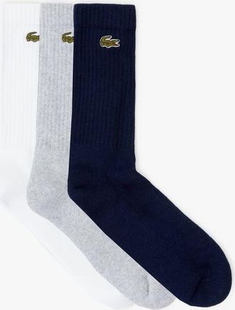 Lacoste Lot de 3 paires de chaussettes hautes