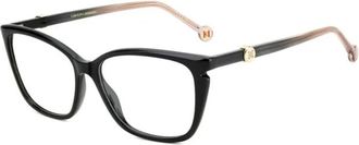 Carolina Herrera Femme, Accessoires, Noir, Taille: 52 MM Cat-eye Optical Frame