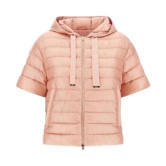 Herno Kurze Pinke Daunenjacke Damen - - Jackets - Damen - Rosa - S