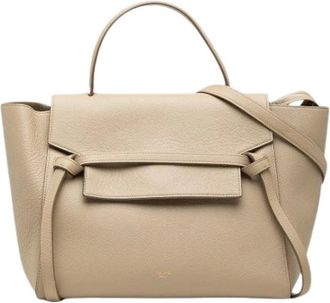Celine Sac banane mini Pre-owned - Femme - Pre-owned - Beige - Taille: ONE Size