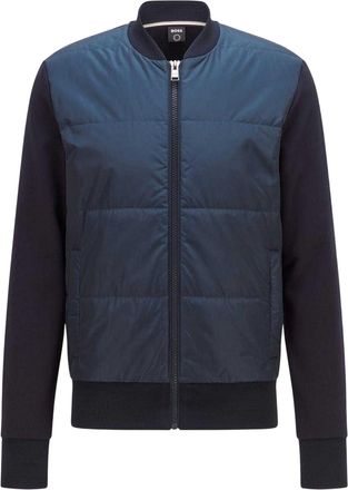 HUGO BOSS Skiles Hybridjacke f&uuml;r Herren, Wattiert (Marine)