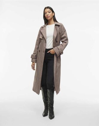 Vila Trenchcoat in Braun