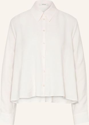 OPUS Hemdbluse Flowy weiss