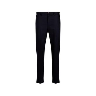 PT01 Pantalon slim en laine vierge et cachemire m&eacute;lang&eacute;s