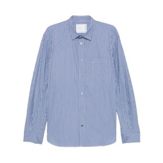 sacai Herren, Shirts, Blau, MGr&ouml;&szlig;e