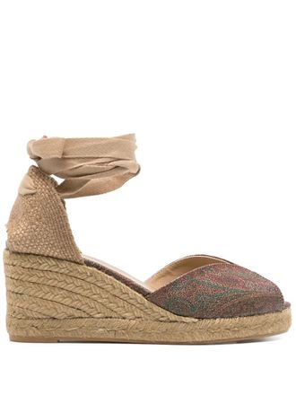 Castaner x Etro espadrilles Bilina 70 mm - Marron