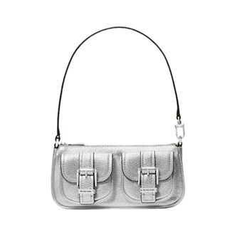 Michael Kors Femme, Sacs, Gris, Taille: ONE Size Zoe Pochette