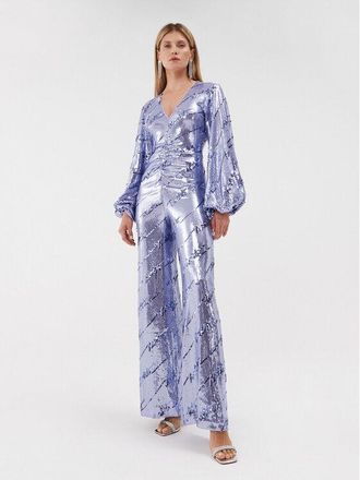 Rotate Jumpsuit Sequins Jumpsuit 1114532846 Violett Regular Fit