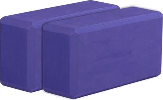Yogistar Yogablock Yogiblock Basic - 2er-set Violett