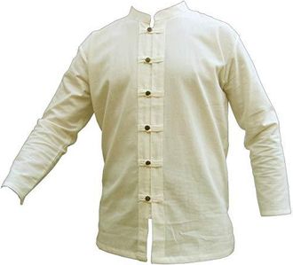 Panasiam Shirt RZI-01, Ecru, XXXL,longsl