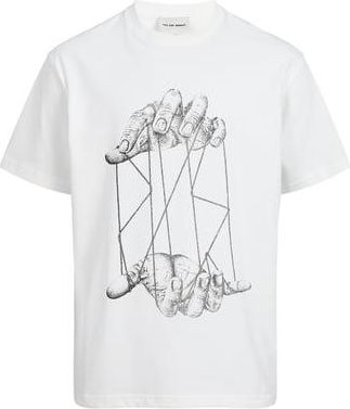 Pas Une Marque T-shirt manches courtes imprim&eacute; en coton