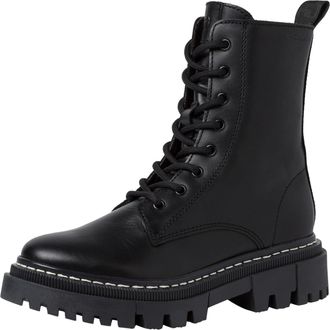 Tamaris Damen Stiefel Leder schwarz 41