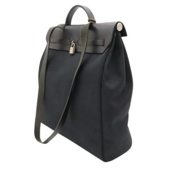 Herm&egrave;s Sac bandouli&egrave;re vintage pr&eacute;-poss&eacute;d&eacute; - Femme - Pre-owned - Noir - Taille: ONE Size