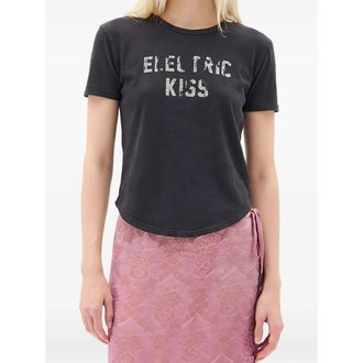 Ann Demeulemeester Floor Micro Electric Kiss T-shirt