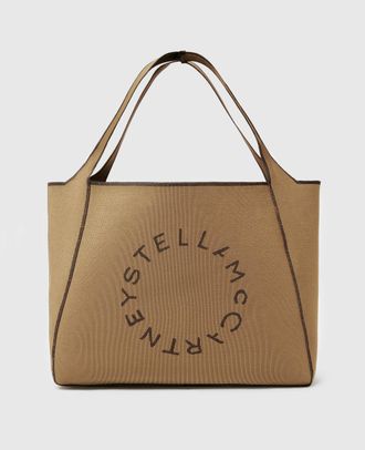Stella McCartney Logo Square Tote Bag