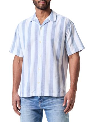 Jack & Jones JPRCCSUMMER Stripe Resort Shirt S/S