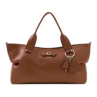 Guess Suzy 3 Comp Satchel - - Bags - Damen - Braun - ONE SIZE