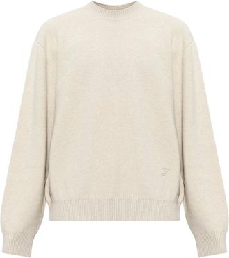 Jacquemus Pull en laine Pelota - Homme - Pulls - Beige - Taille: L