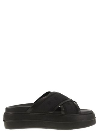 Hogan Sandalen - H680 - Skyscraper Sandals - Gr. 37,5 (EU) - in Schwarz - f&uuml;r Damen