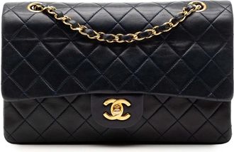 Chanel Hobo Bags - Medium Classic Lambskin Double Flap - Gr. unisize - in Blau - f&uuml;r Damen