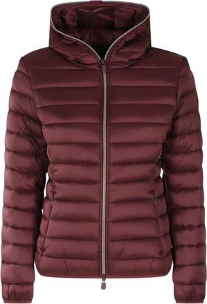 Save The Duck Femme, Vestes, Rouge, Taille: 44 FR Alexis Down Jacket