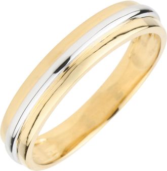 Edenly Trauring Hélios Gelb- und Weißgold