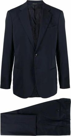 Giorgio Armani Homme, Costumes, Bleu, Taille: XL Soho Single-Breasted Suit