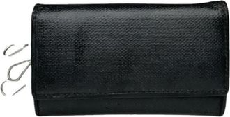 Dior unisex, Pre-owned, Noir, Taille: ONE Size Porte-cl&eacute;s en cuir Pre-owned