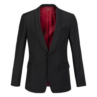 Billionaire Boys Club Homme, Vestes, Noir, Taille: M Blazer Super Slim Fit Schulz